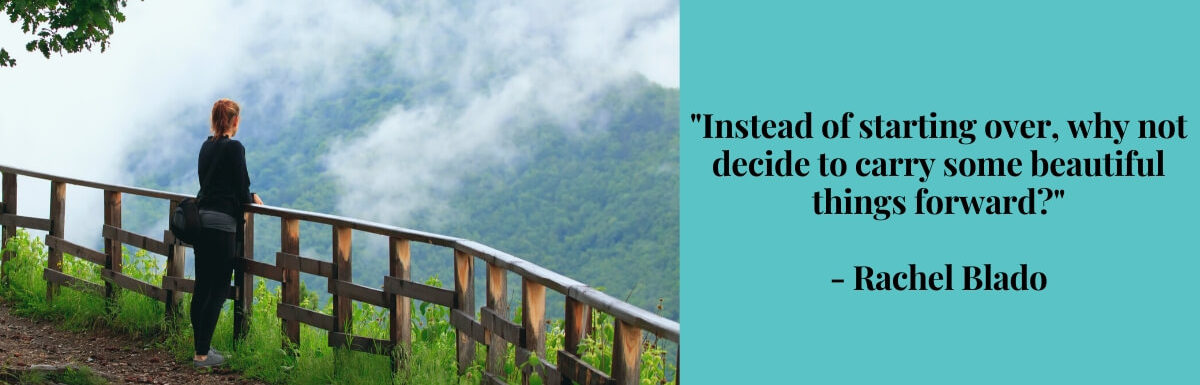 Why You Should Move Forward and Stop Starting Over